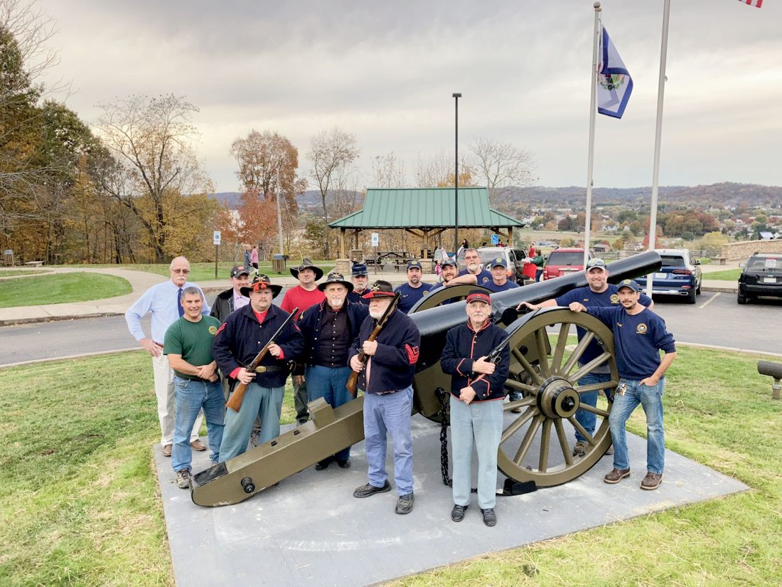 Civil War-era siege cannon placed at Fort Boreman Park | News, Sports ...